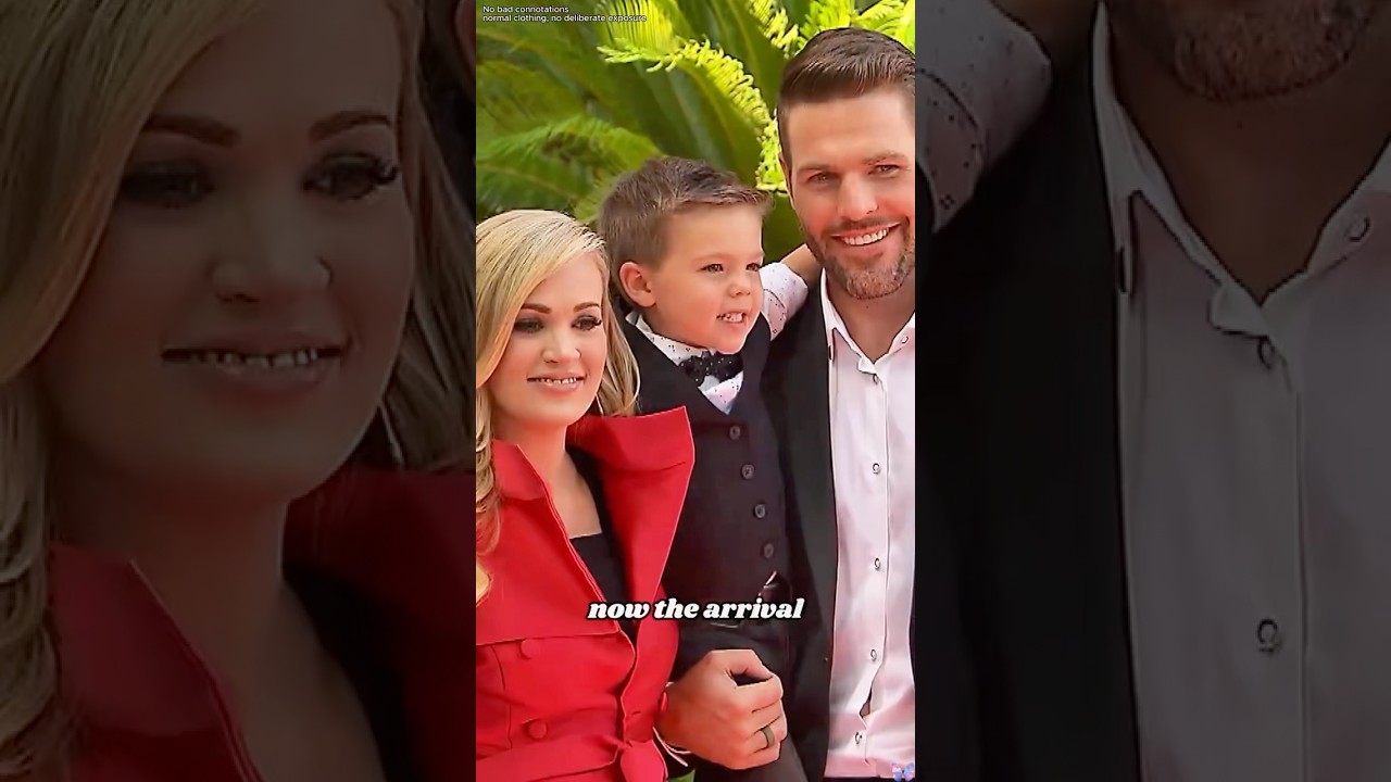 Carrie Underwood's  two children—where are they now? #celebrity #carrieunderwood #shorts