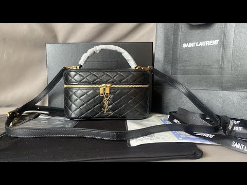 SAINT LAURENT GABY VANITY BAG IN LAMBSKIN REVIEW From Supkicks