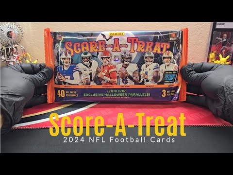 2024 Halloween Football Cards! | Panini Score-A-Treat | 40 Pack Opening | What's In The Mail #002