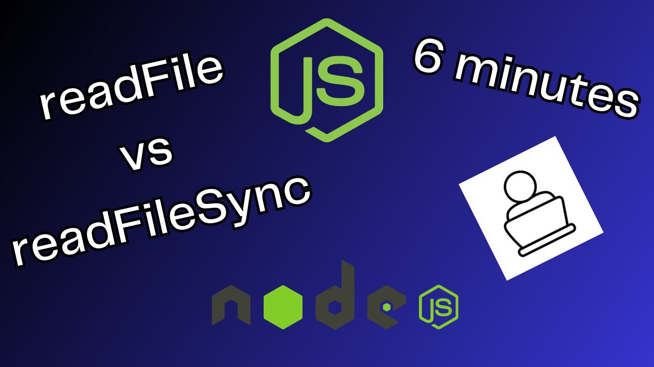 readFile vs readFileSync: What's the difference? Node JS | 6 minutes