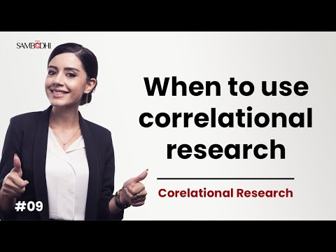 Choosing Correlational Research: When to Use it in Research Methodology