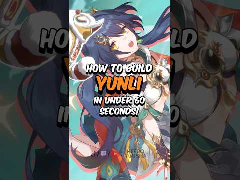 BEST YUNLI BUILD - How to Build Yunli in 60 Seconds #honkaistarrail #starrail #hoyoverse