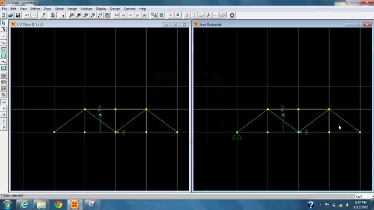 #SAP2000 Instructional video