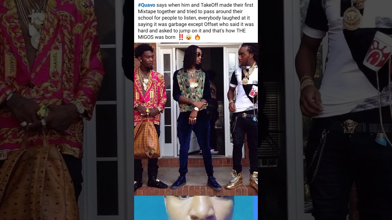 The birth of Migos –Quavo, TakeOff and Offset #music #rap #rapmaker