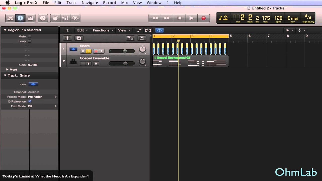 What's An Expander? - Creating Tracks