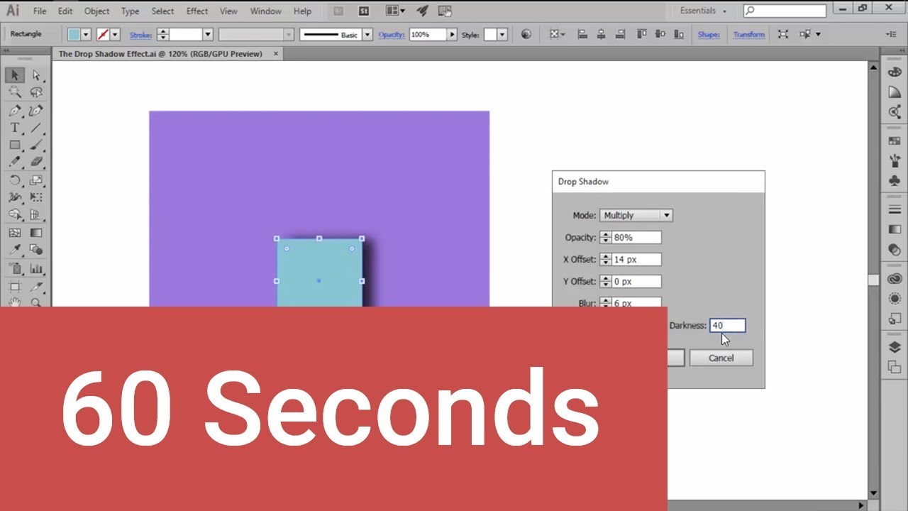 How to Use Drop Shadows in Adobe Illustrator