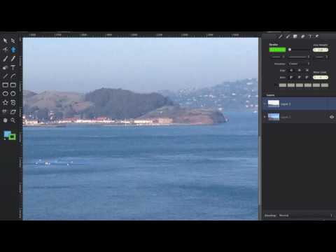 Graphic Tutorial - Golden Gate Bridge