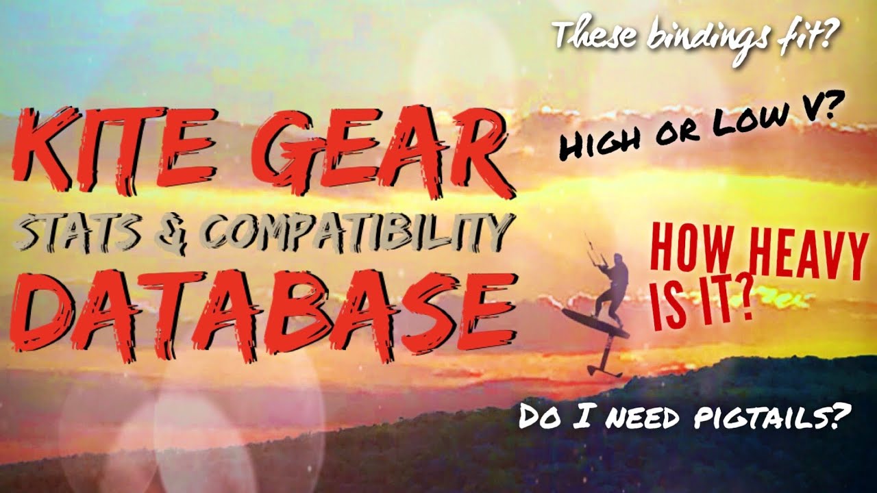 Kite Gear Database (Stats & Compatibility Answered)
