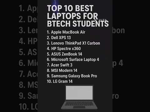 ➡️Top 10 best laptops for B.Tech students 👍🔥 #latest #btech #laptop