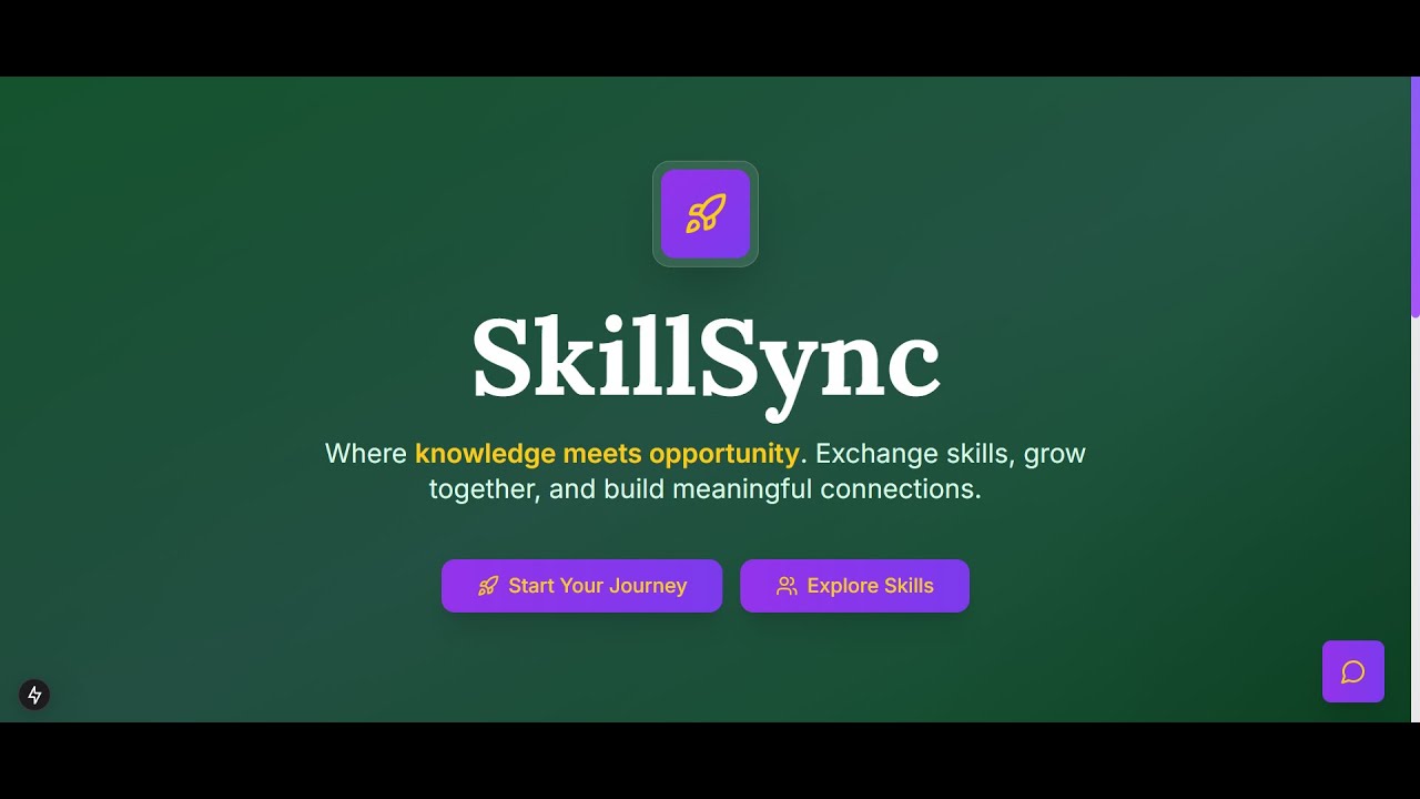 SkillSync - Connect | Learn | Grow