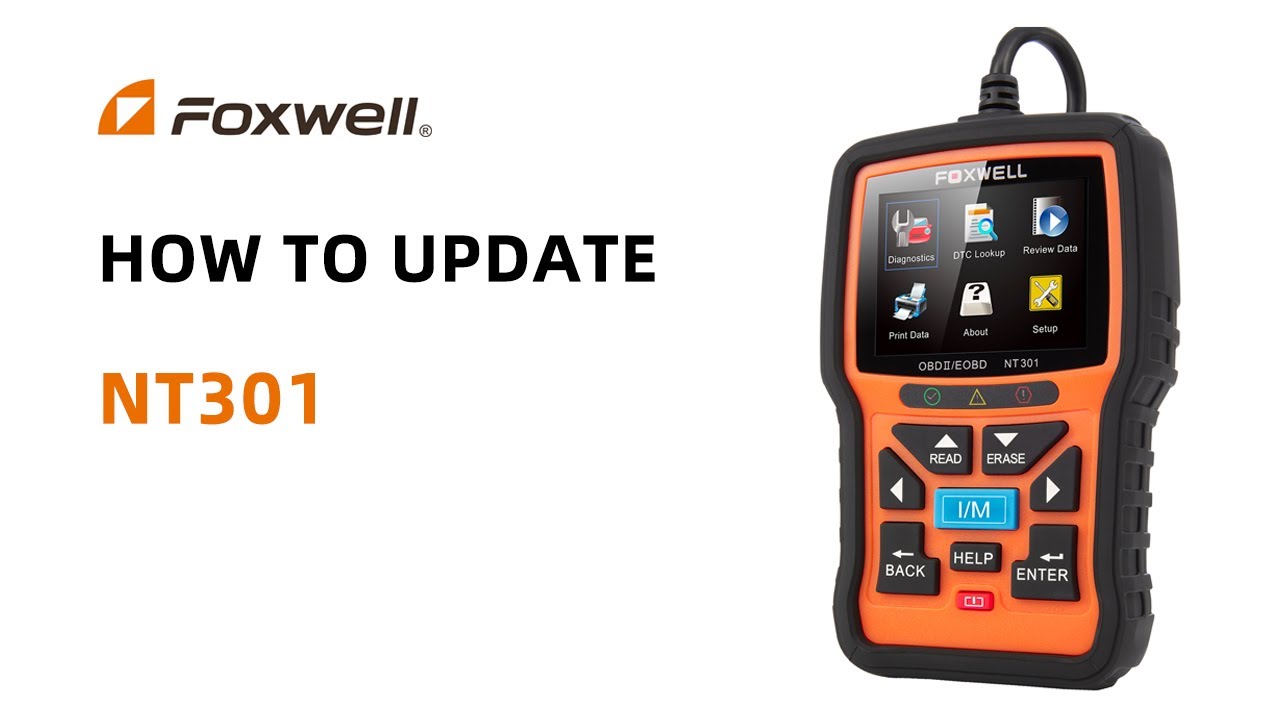 How to Update the Foxwell NT301?