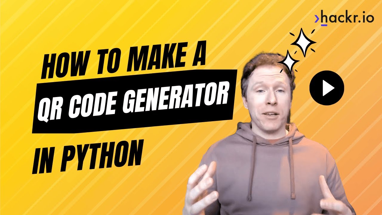 Build a Python QR Code Generator with GUI | Full Walkthrough