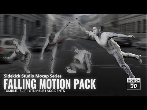 Falling Motion Pack - iClone/Animation - Reallusion Content Store