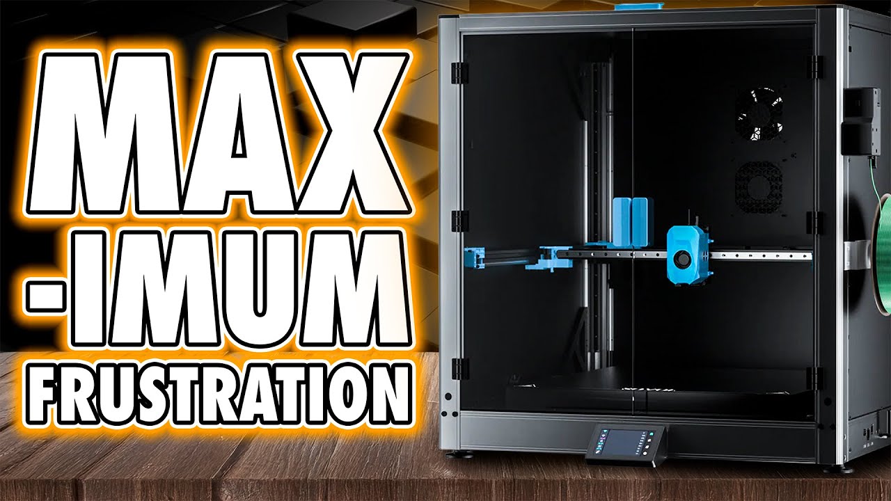 Maximum Printer, Minimum Effort - Sovol SV08 Max Review