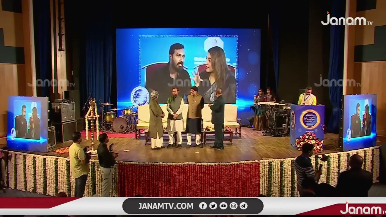 Talrop CEO, Mr. Safeer Najumudeen was honored with Janam TV Global Excellence Award!