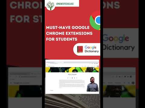 Easy Google Dictionary Extension for Students 📚👨🏽💻