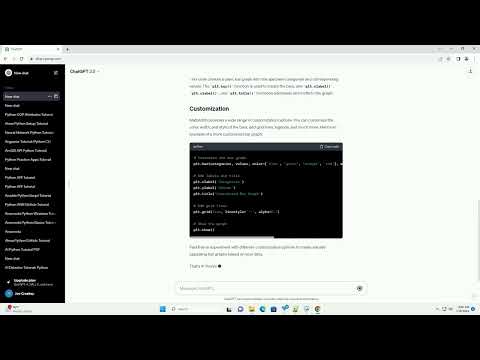 bar graph code in python