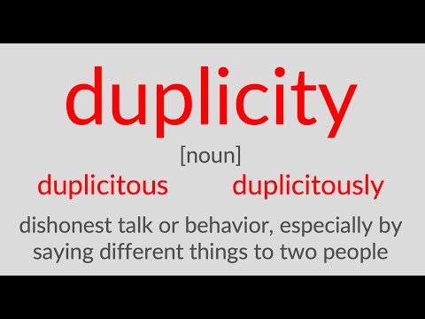 duplicity