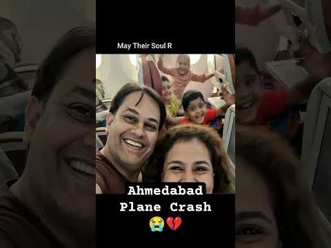 Ahmedabad Plane Crash 😭 Whole Family Rest in peace #india #planecrash #shorts