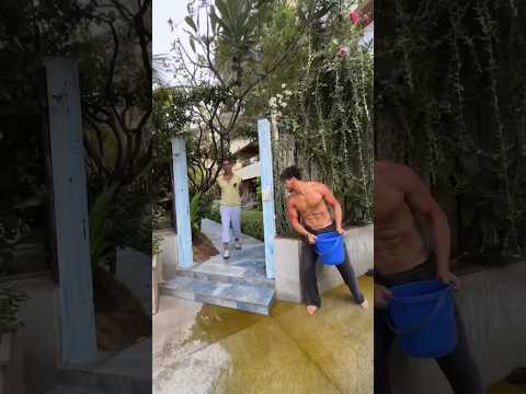 Happy Holi Guys ???????????? | Tiger Shroff & Akshay Kumar New Funny Video | #bmcm #shorts #tigershroff