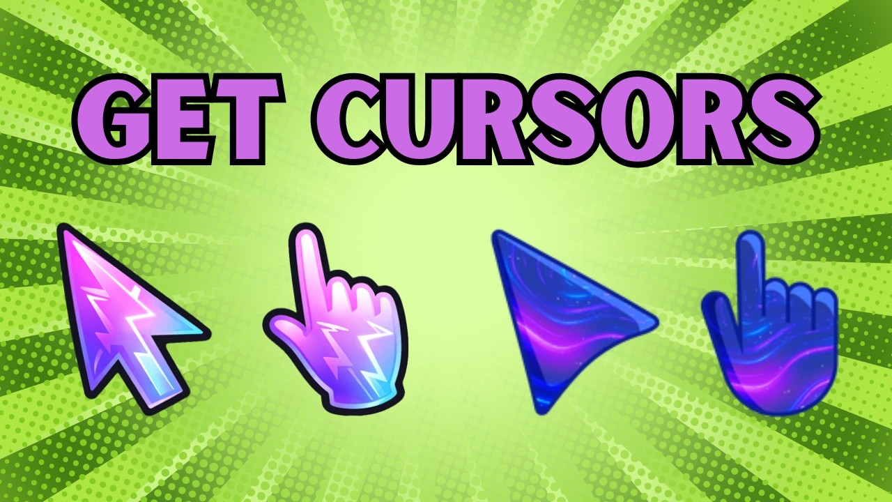 Custom Cursor Packs for Windows (NO COST)