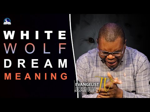 White Wolf Dream Meaning I Evangelist Joshua Interpretation