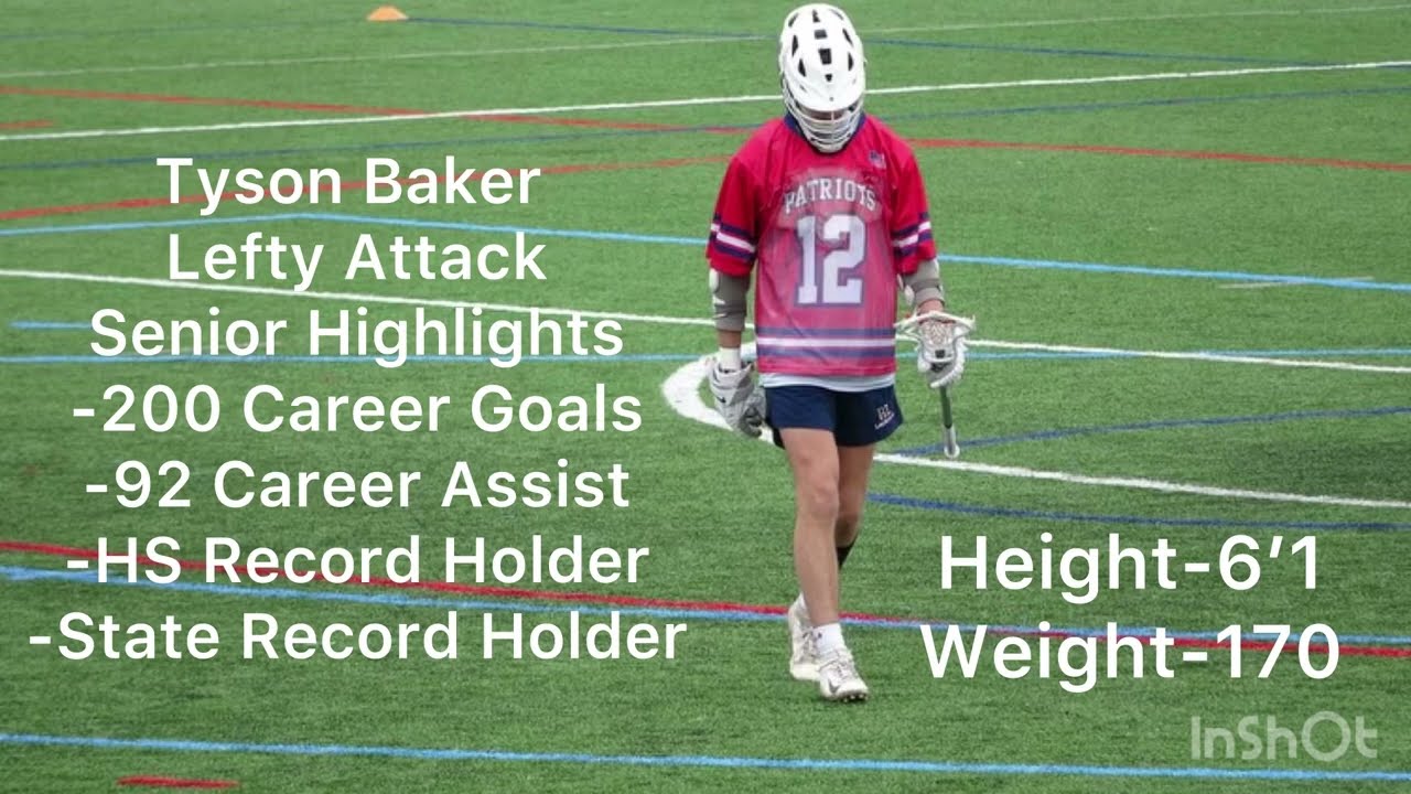 Tyson Baker 2024 Senior Highlights