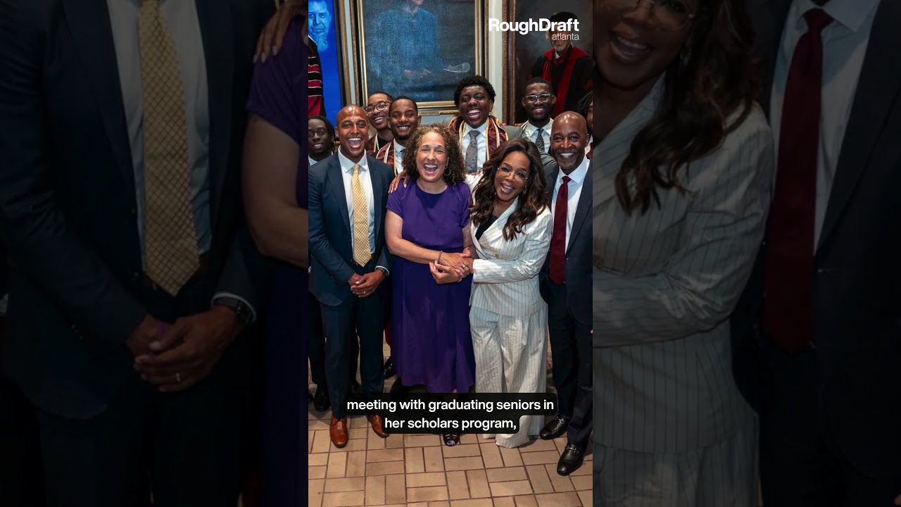 Georgia declares Level 1 drought, Oprah surprises Morehouse, and former CNN center transformation