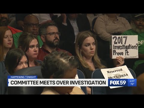 Committee meets over investigation into Mayor Joe Hogsett