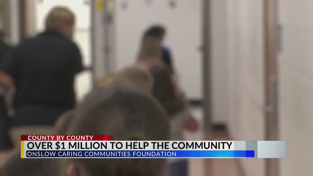Onslow Caring Communities Foundations donates over $100k to local nonprofits