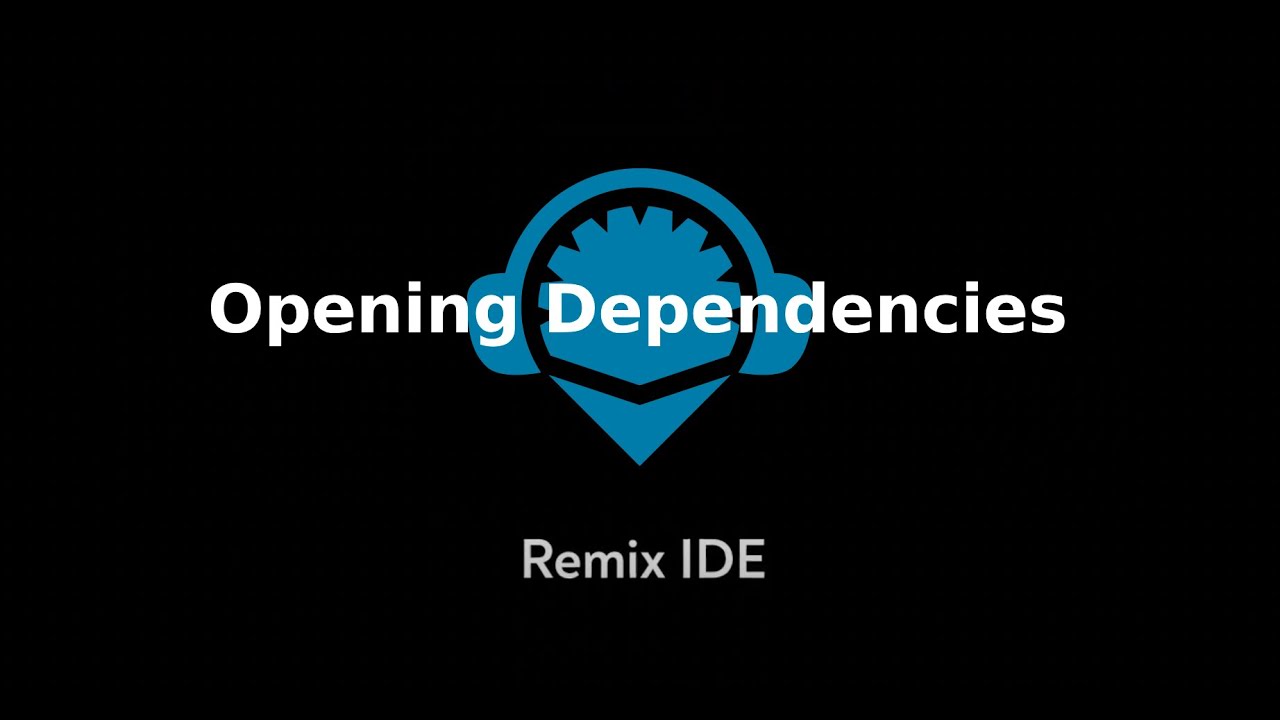 Remix IDE Tutorial - Opening Dependencies in Remix