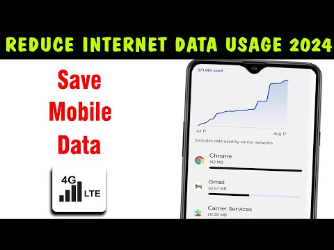 How To Reduce Internet Data usage iN Android 2024 | How To Save Mobile Data