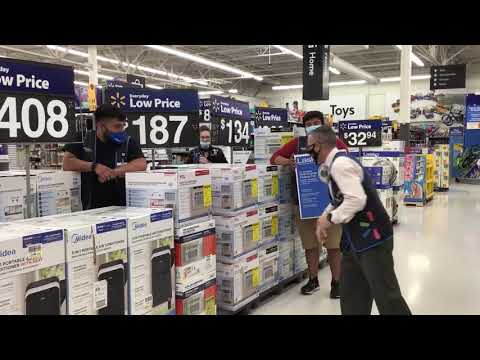 That Walmart guy has the best summer deals on air conditioners and fans.