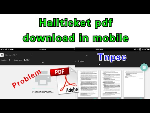 how to download tnpsc group 4 hall ticket in mobile pdf | how to download tnpsc hall ticket in pdf