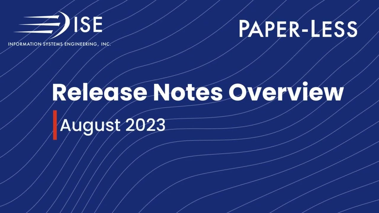 Release Notes August 2023