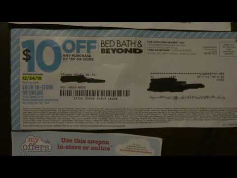 Bed Bath & Beyond Coupon Strategy