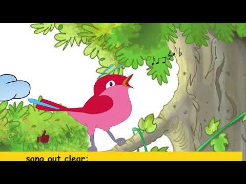 What the Robin Told - Animated Nursery Rhyme in English