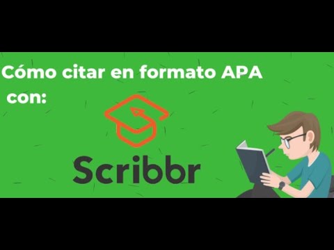 驴C贸mo hacer las referencias en Formato APA?, Scribbr generador APA
