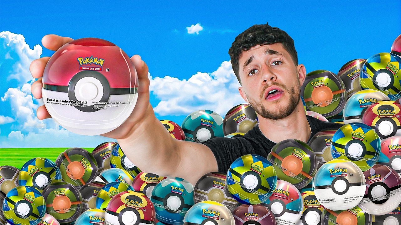 I Opened EVERY Pokéball Tin