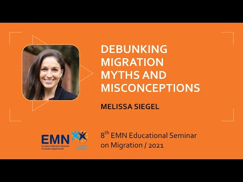 Debunking migration myths and misconceptions – lecture by Melissa Siegel (English, 2021)