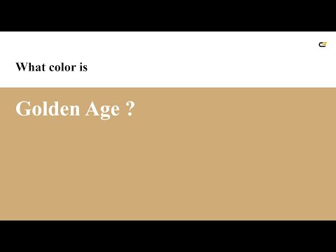 Golden Age color #ceab77 hex color - Yellow color - Cool color ceab77