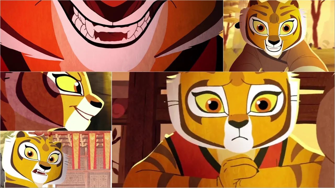 [Kung Fu Panda: Secrets of the Scroll] The Complete Animation of Tigress