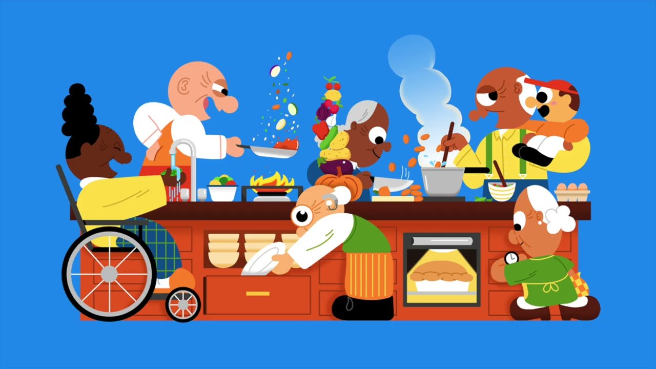 YouTube Doodle (Yoodle) Senior Citizens August 21, 2022