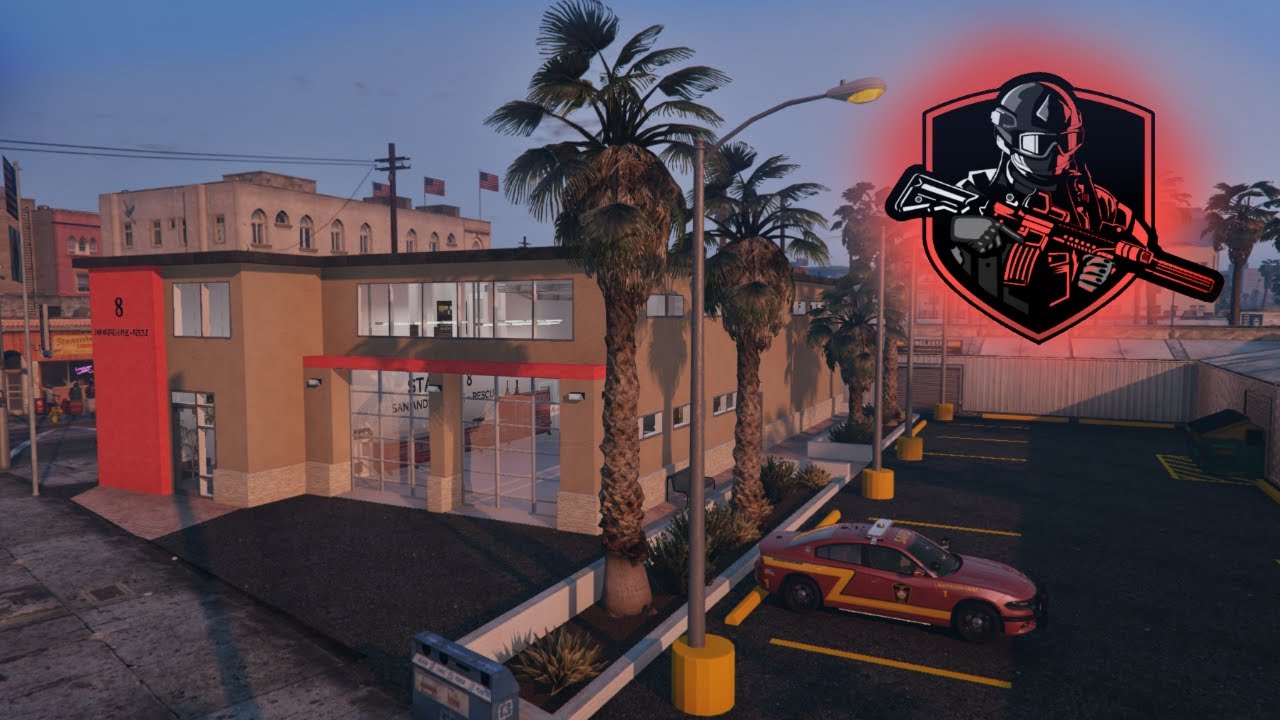 Station 8 Vespucci Beach | FiveM Assets