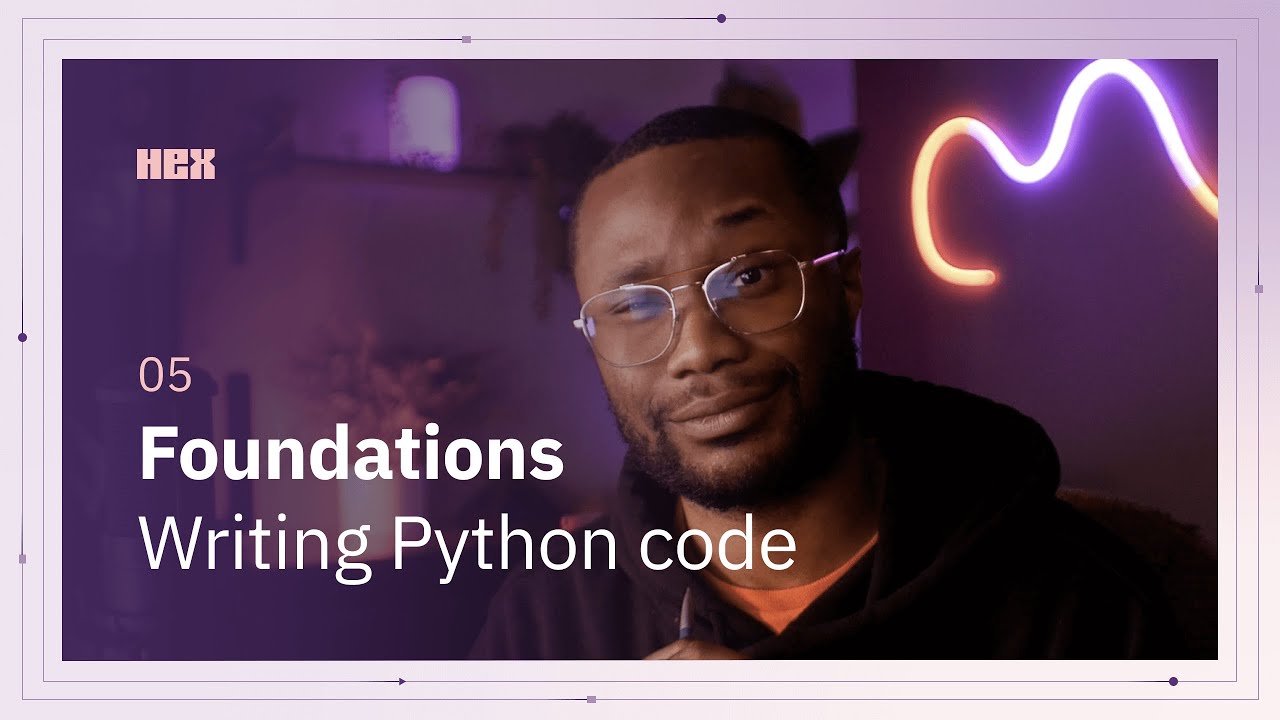 Hex Foundations: Writing Python code