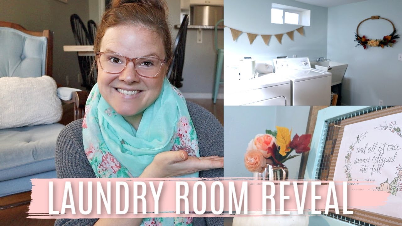My Laundry Room Reveal: Renovated and Decorated After Our Flood