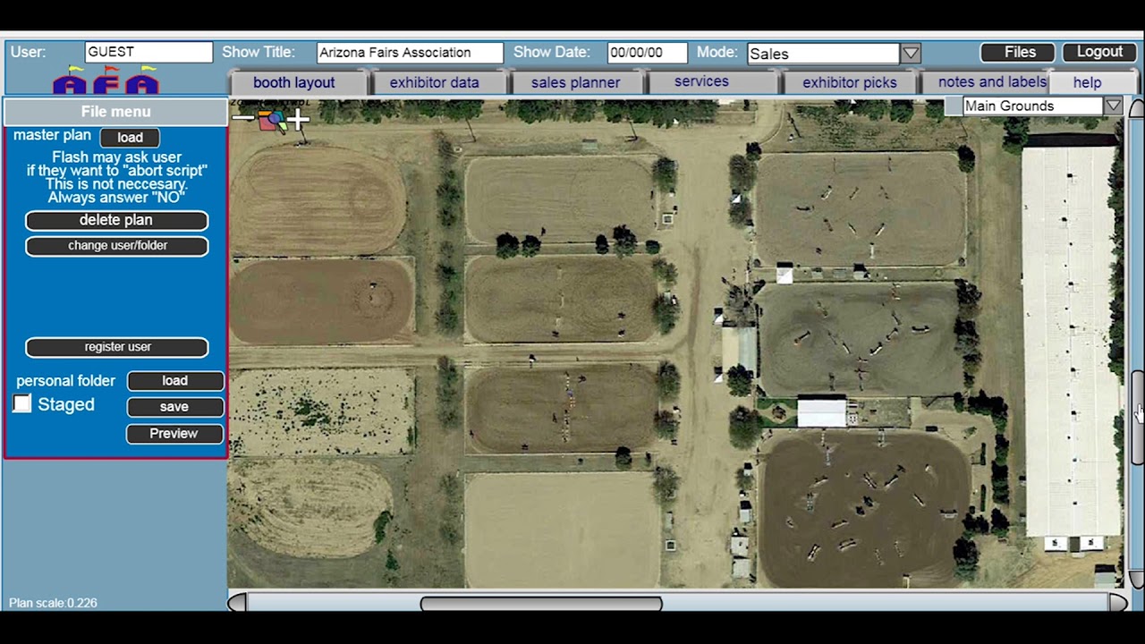 Welcome Arizona Fairs Association - Getting Started with Online Fairground Maps