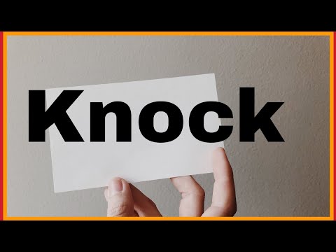 Knock meaning in hindi/Knock ka matlab kya hota hai