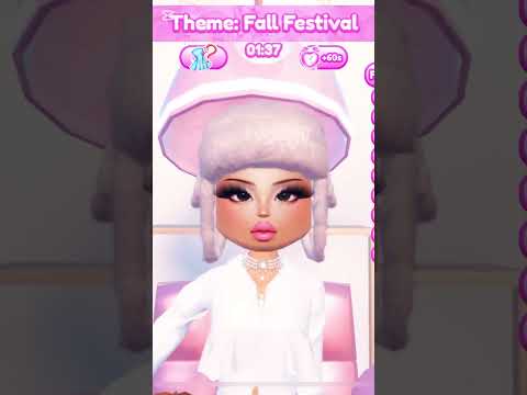 PLAY DTI WITH ME THE THEME IS FALL FESTIVAL!!#dresstoimpress #dti #roblox #fypシ゚viral