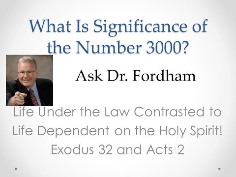 What is the Significance of the Number 3000?